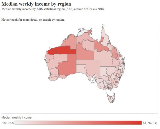 What inequality looks like across Australia - MacroBusiness